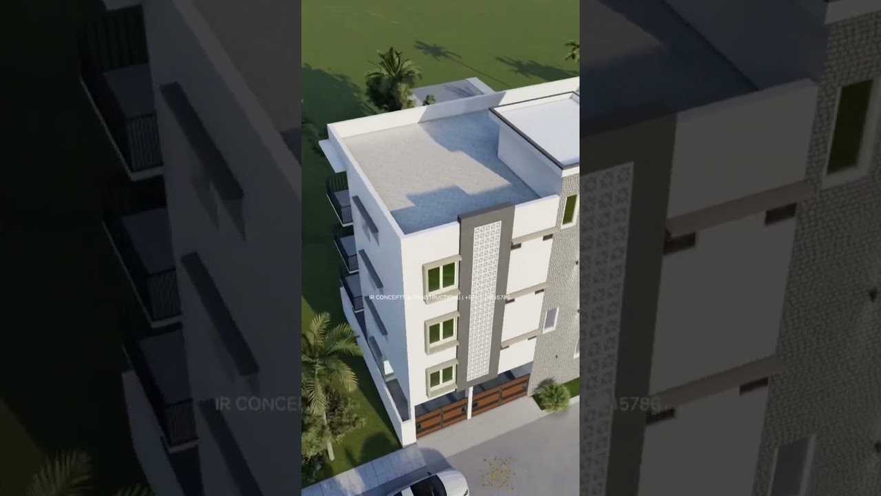 Apartment Design with 10 flats