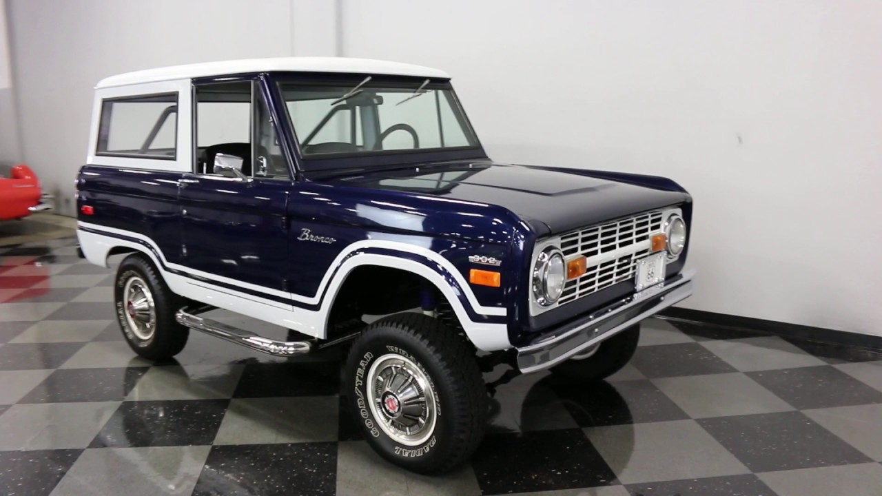 2446 DFW 1970 Ford Bronco