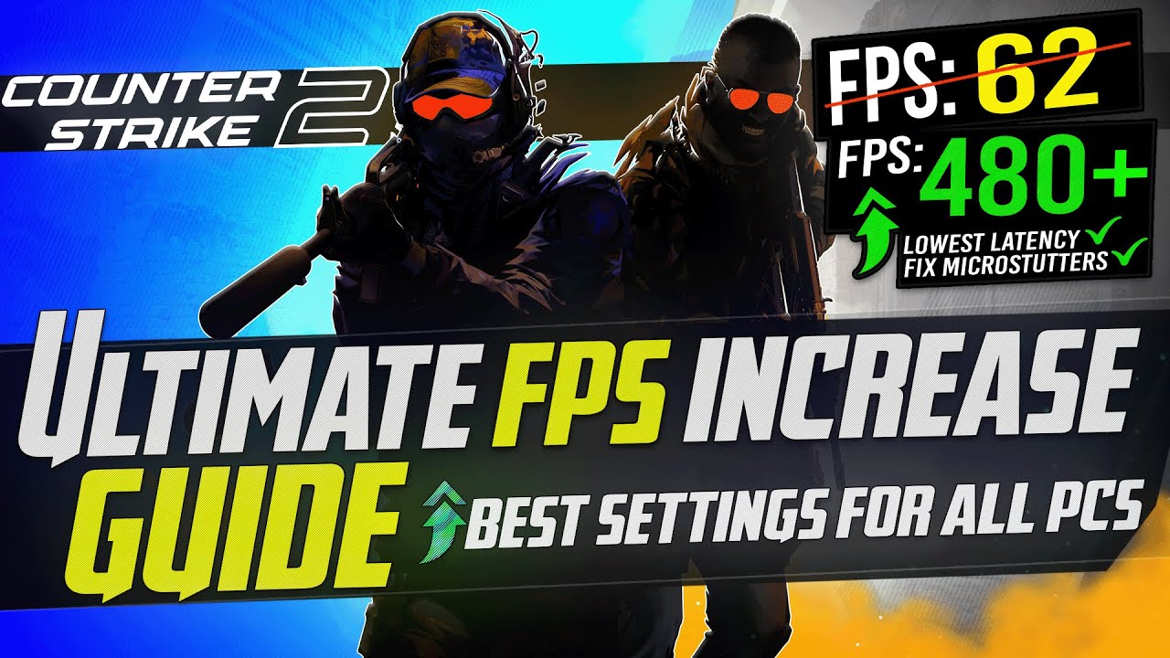 🔧 CS2: Dramatically increase performance / FPS with any setup! Counter Strike 2 FPS *FULL GAME* 📈✅