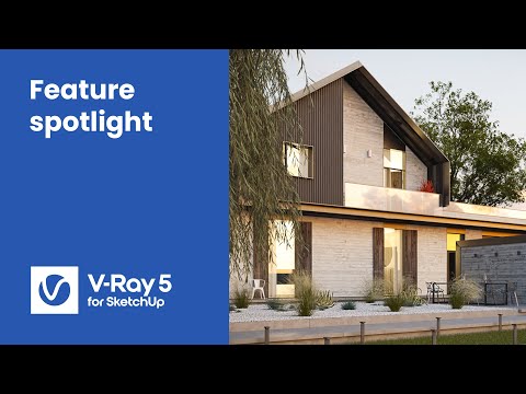 V-Ray 5 for SketchUp, update 2 — How to use custom HDRI libraries in Light Gen.