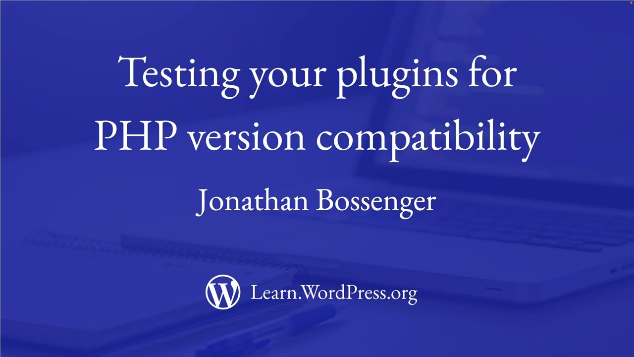 Testing your products for PHP version compatibility
