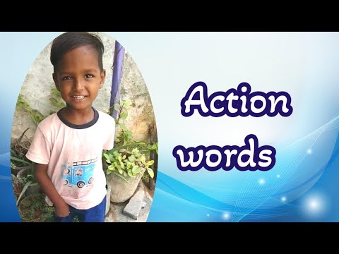 Action words with Telugu meaning #playing #eating