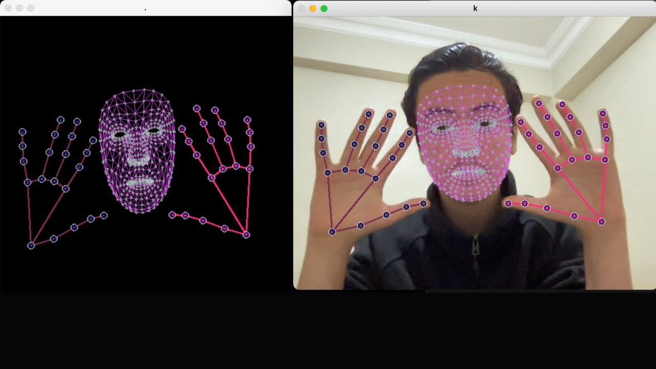 AI Head and Hand Pose Estimation with Python and Machine learning
