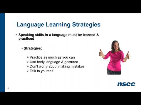 Language Learning Strategies - Speaking