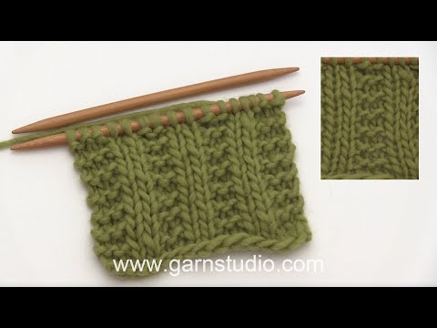 How to work an easy and nice texture pattern.