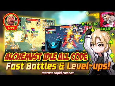 BURUAN GAME BARU ALCHEMIST IDLE ALL CODE & GAMEPLAY 🔥