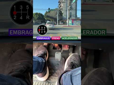 Cómo manejar un carro estándar