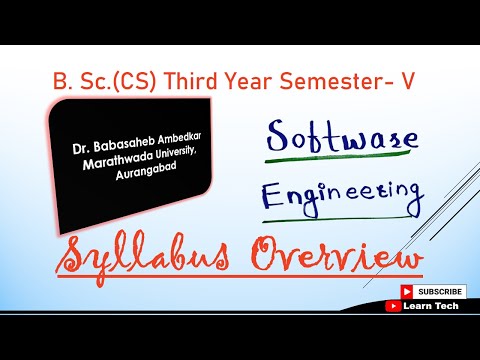 Overview Syllabus of Software Engineering