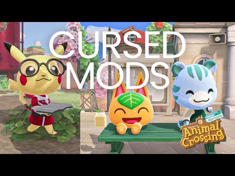 The MOST CURSED Mods in Animal Crossing New Horizons 2025