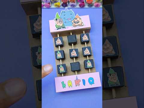 Sprunki Lario DIY Cardboard Tic-tac-toe Game
