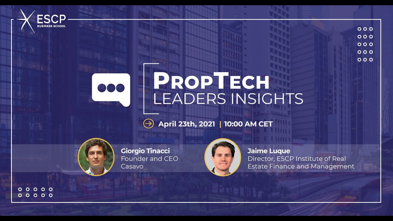 PropTech Leaders Insights: Giorgio Tinacci, Founder & CEO Casavo