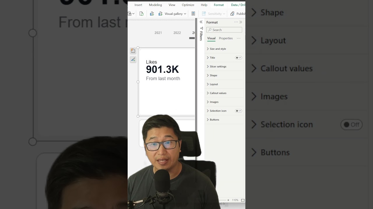Native visuals + SVGs to add hover animations #PowerBI