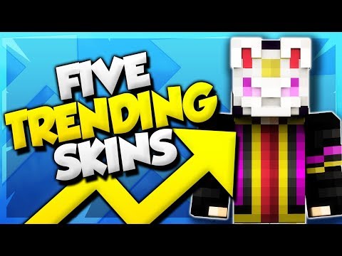5 Trending Minecraft Skins! (Top Minecraft Skins)