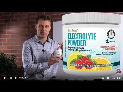 Dr. Berg's New Electrolyte Powder: Review