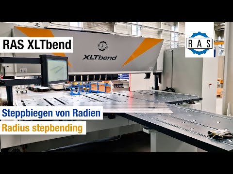 XLT Radien an 2 mm Edelstahl biegen | Bend XLT radii on 2 mm stainless steel
