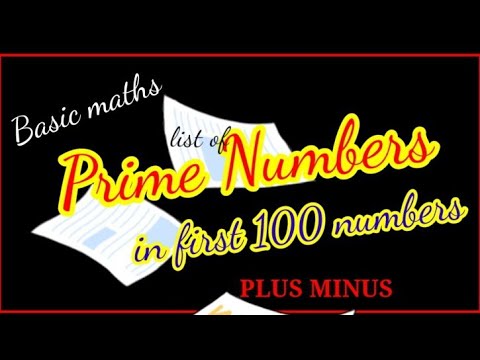 List of prime numbers from 1-100 | How can we find a prime number