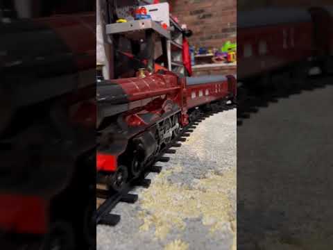 Harry Potter Hogwarts Express train! Excited to set this up under the tree this year! 🎄❄️🧙♂️🪄