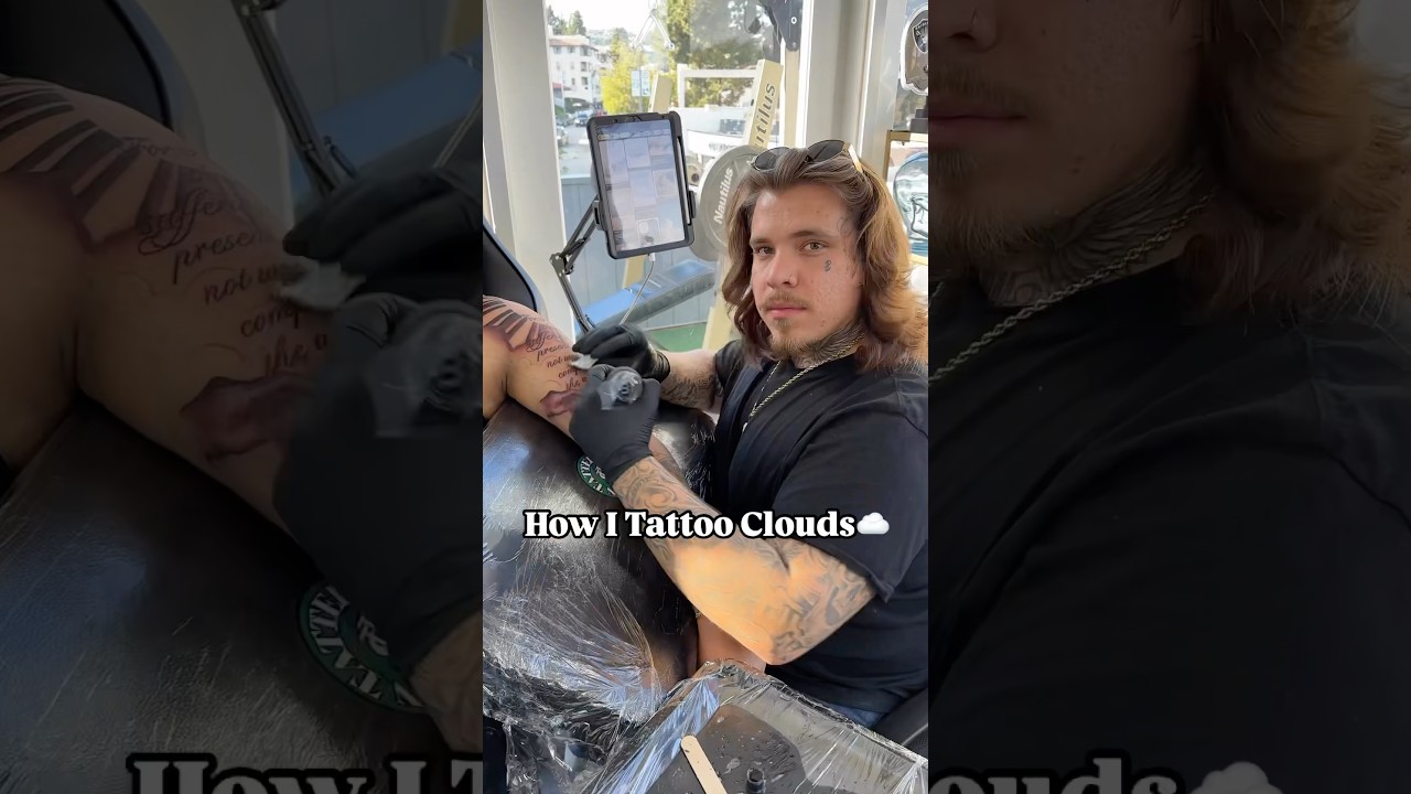 In-Depth Cloud Tutorial☁️🔥🤩 DM me on Instagram to book🗓️ #tattootutorial