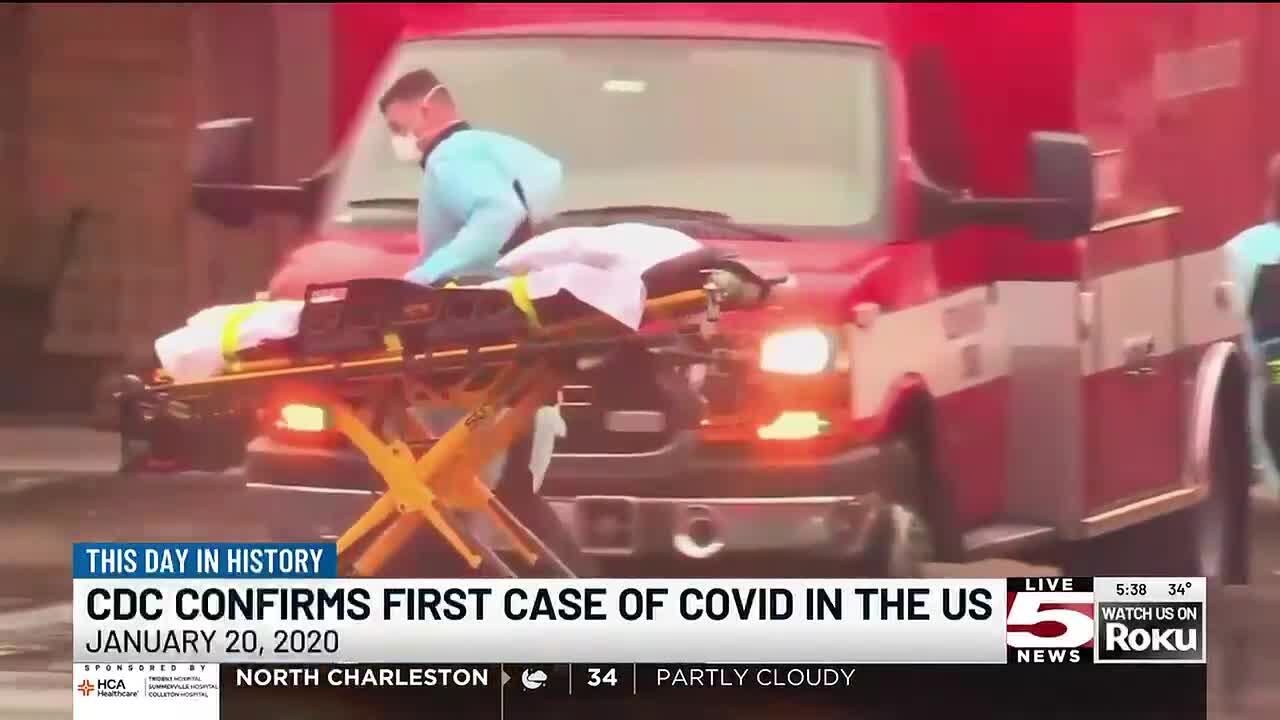 VIDEO: This Day in History: Jan. 20, 2020: CDC reports 1st lab-confirmed COVID-19 case in U.S.
