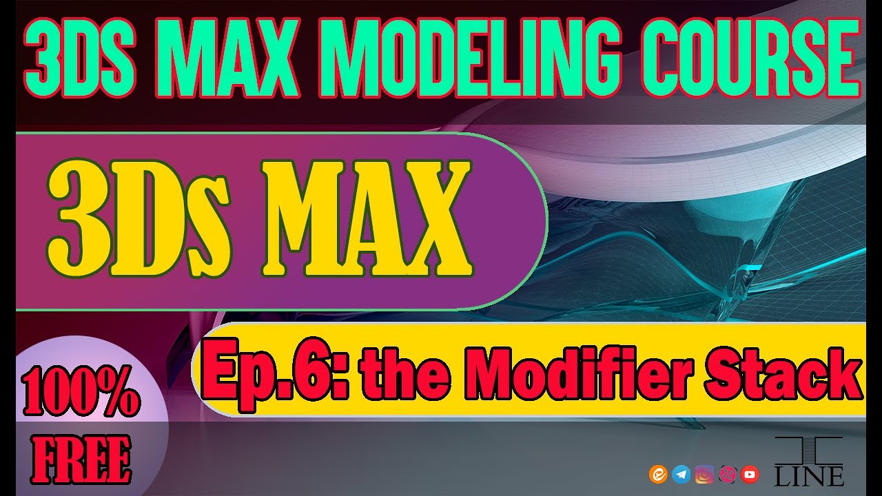 3ds Max Tutorial | Episode 6: Understanding the Modifier Stack