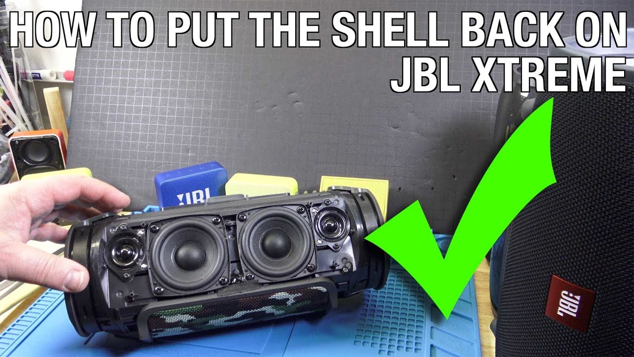 JBL Xtreme | How To Put The Shell Back On