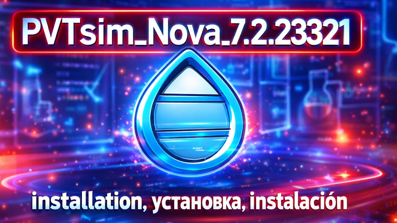 Installation PVTsim Nova