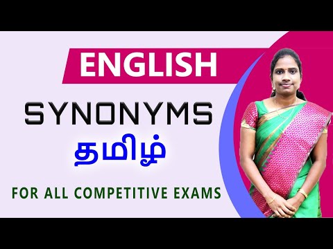 Synonyms | English | Banking, TNPSC, RAILWAYS & SSC | Radhina Quants