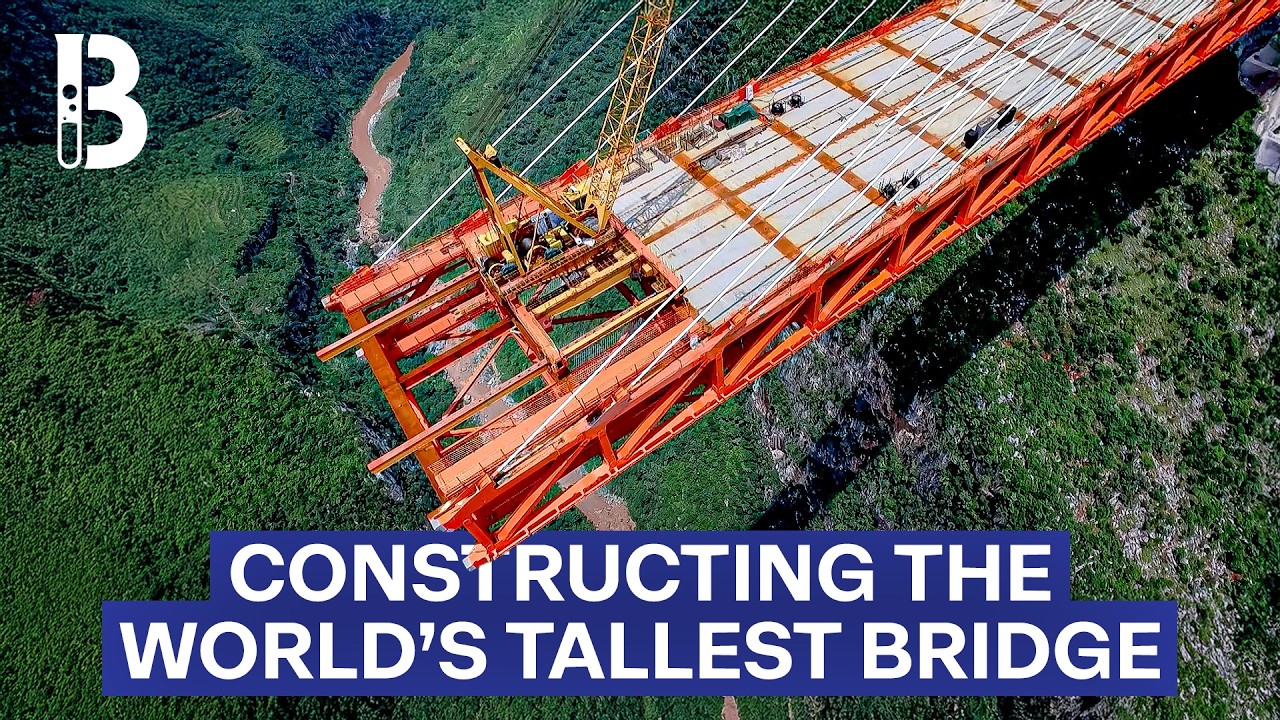 Engineers Conquer Huge Challenges Building the World's Tallest Bridge | Blueprint