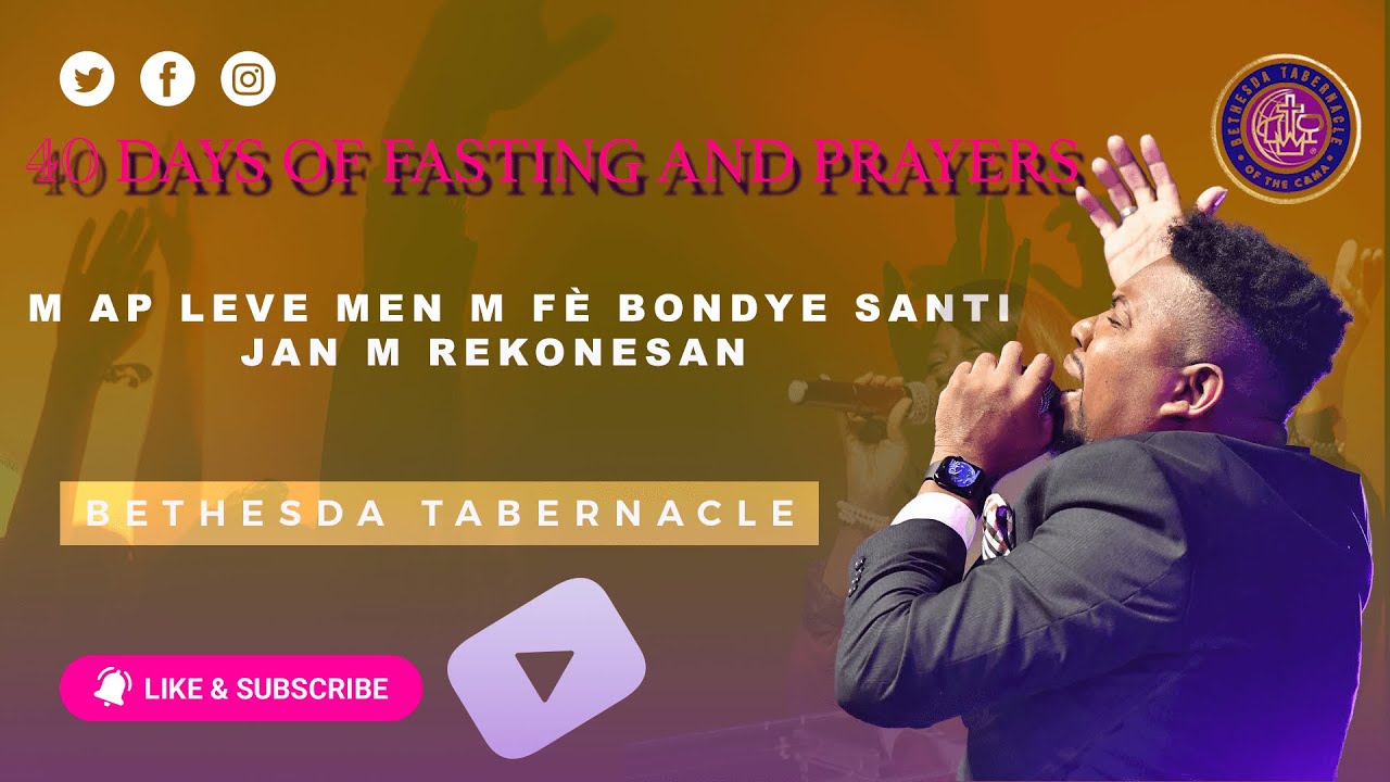 M ap leve men m fè Bondye santi jan m rekonesan  | Evangelist Chrisner Menard