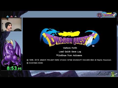 Dragon Quest finished fast!? | DQ1 Switch Any% Speedrun New World Record 36:25