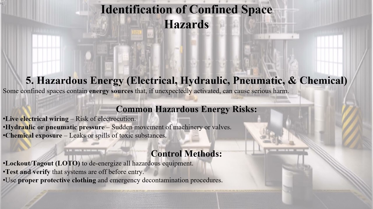 Confined Space Training 2025