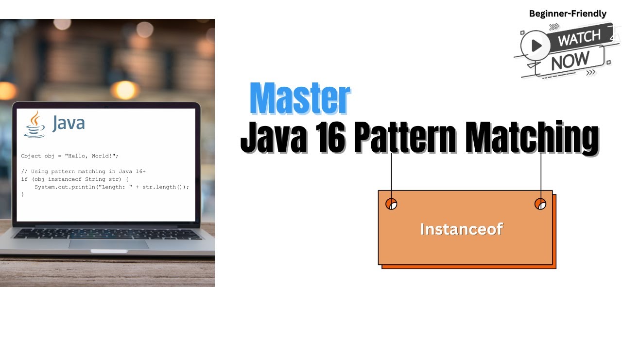 How to Use Pattern Matching for Instanceof in Java 16 | Java Tutorial