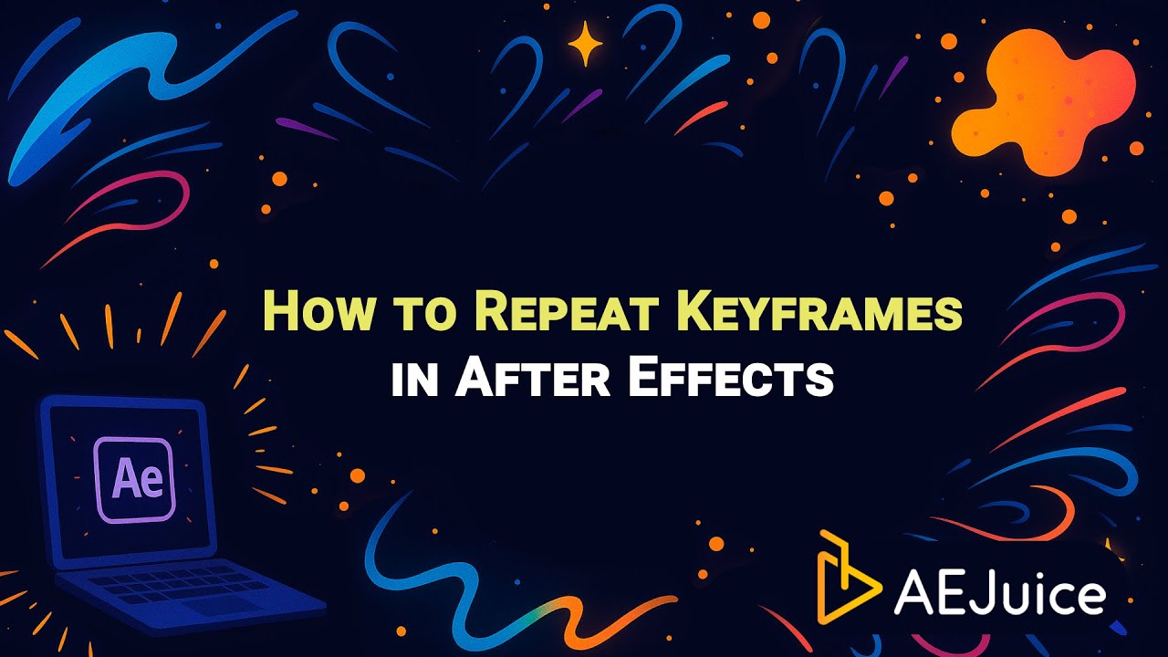 How to Repeat Keyframes in After Effects – AEJuice Tutorials