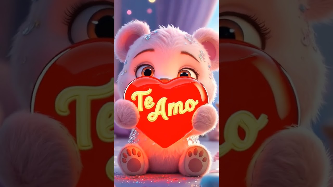 Un “Te amo” nunca fue tan suavecito 💕🧸 #osito  #cute #cutebear #shorts #funny #bear