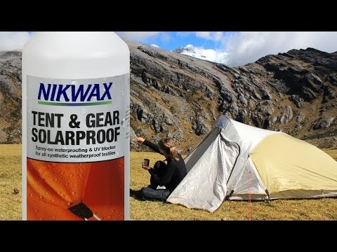 Slovene: Nikwax Tent & Gear Solarproof Pregled izdelkov