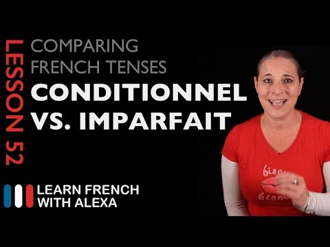 Comparing French Tenses: Conditional VS Imperfect