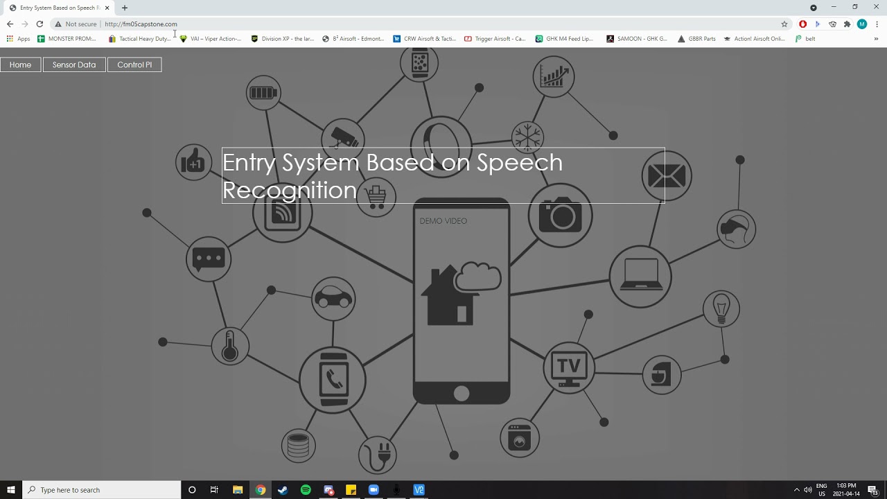 FM05: IoT Entry System Based On Speech Recognition