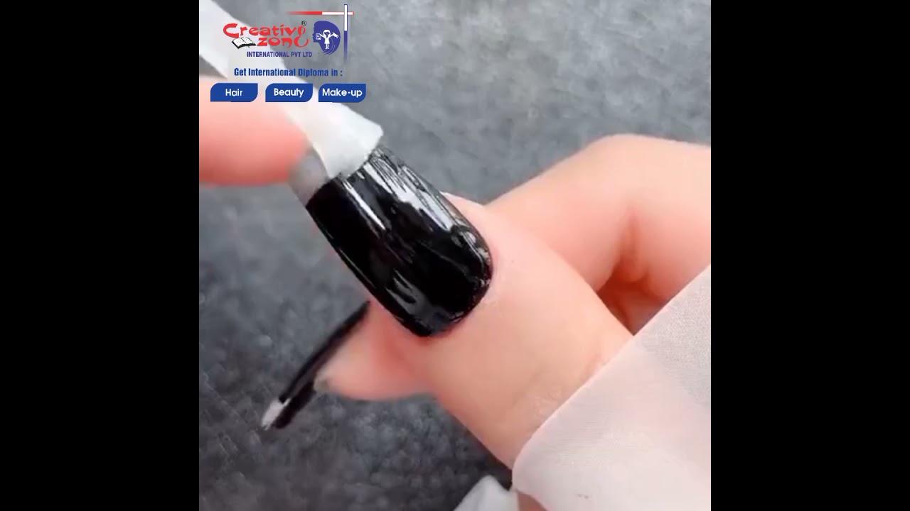 Nail art easy way on home ..creative zone internationel PVT.LTD