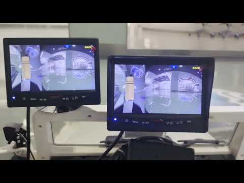 How to make 360 AVM camera system with 2 display