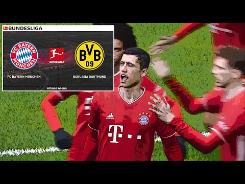 🔴FC Bayern München vs Borussia Dortmund🟡 | Bundesliga⚽ | PES2021🔥🔥🔥