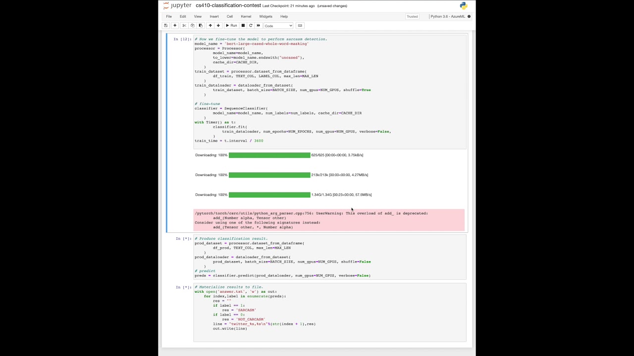 CS-410 Course Project Tutorial