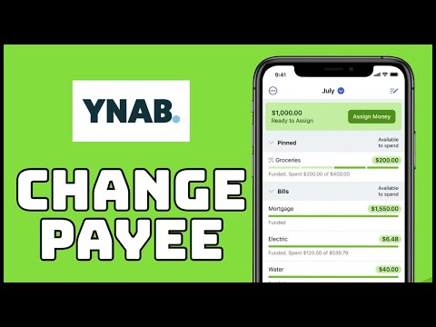 How to Change Payee Name on YNAB App 2024?