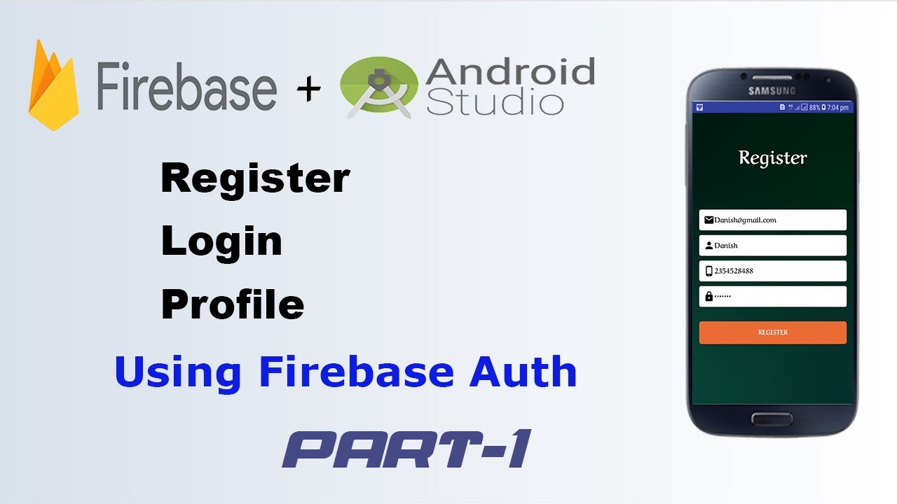 Register Android App Using Firebase | Android Studio Auth Tutorials | Part 1 | Dee Dev Tutorial