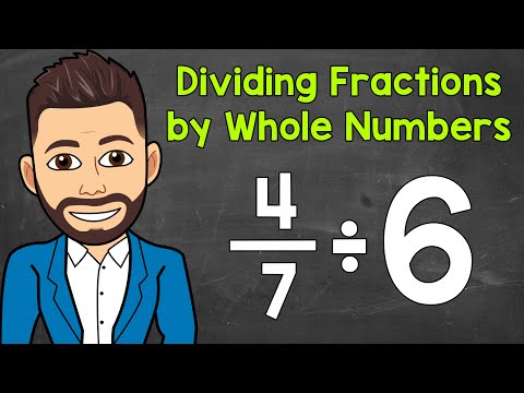 How to Divide a Fraction by a Whole Number | Math with Mr. J