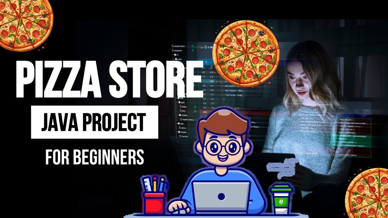 Java Projects For Beginners | Java Project Tutorial | Pizza Store Management
