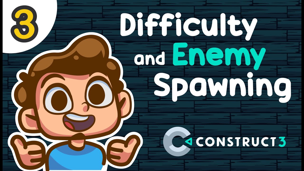 How to manage Difficulty and Enemy Spawning | Construct 3 Tutorial