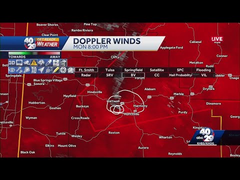 Tornado hits Huntsville area
