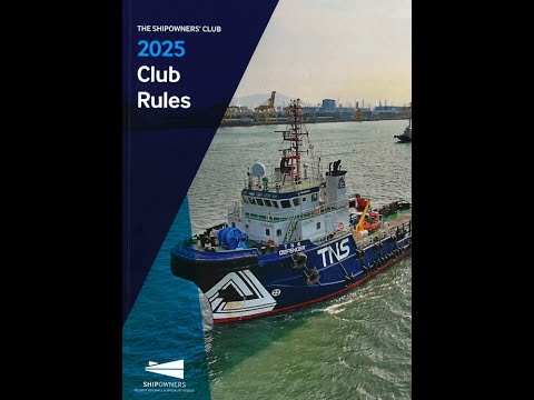TNS DEFENDER – First Asian Vessel Featured on Shipowners’ Club Rule Book Cover
