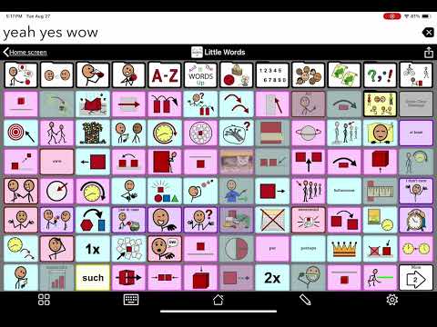 I love my aac! (I'm back!)