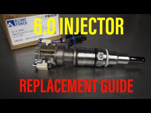 DETAILED step by step 6.0 Injector replacement